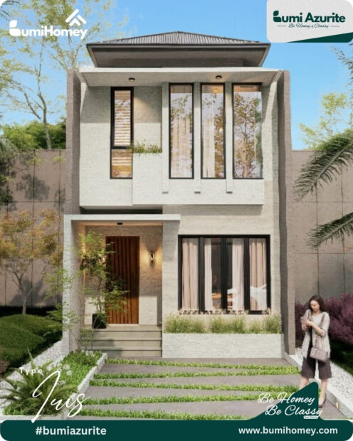 Real Estates Rumah Minimalis Modern Tropis Bumihomey - Real Estates Homey
