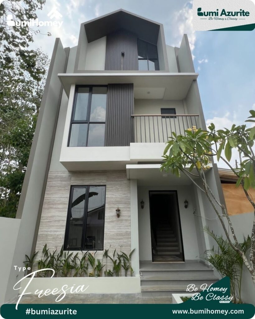 Real Estates Rumah Minimalis Modern Tropis Bumihomey - Real Estates Homey
